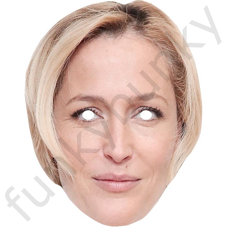 Gillian Anderson Mask - Personalised and Celebrity Face Masks - Next ...