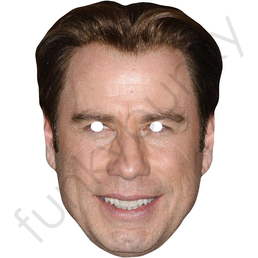 John Travolta Mask - Personalised and Celebrity Face Masks - Next Day ...