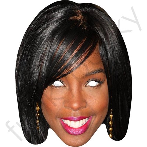 Kelly Rowland X Factor Mask - Personalised and Celebrity Face Masks ...