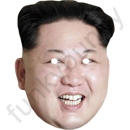 Kim Jong-un Version 2 - Personalised and Celebrity Face Masks - Next ...