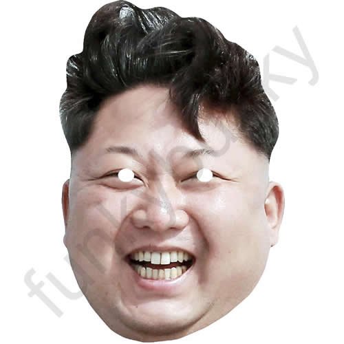 Kim Jong un Version 3 Politician Mask - Personalised and Celebrity Face ...