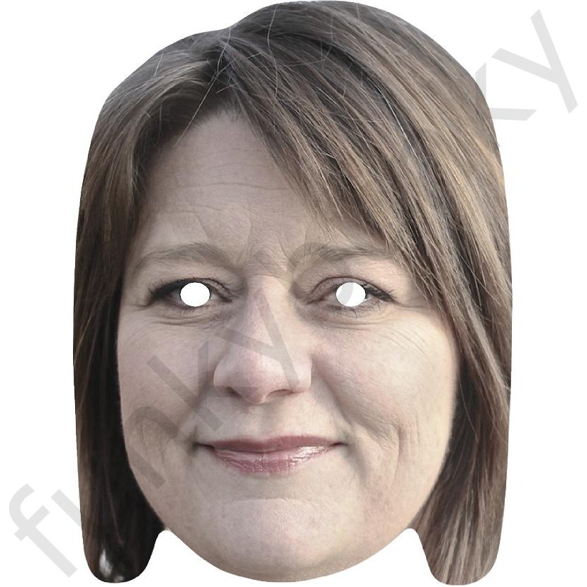 Leanne Wood Politician Mask - Personalised and Celebrity Face Masks ...