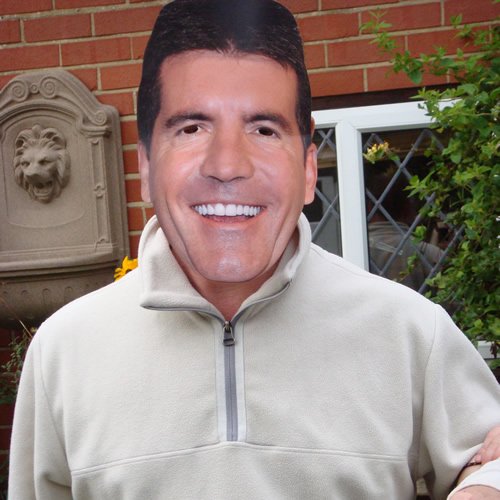 Simon Cowell Mask - Personalised and Celebrity Face Masks - Next Day ...