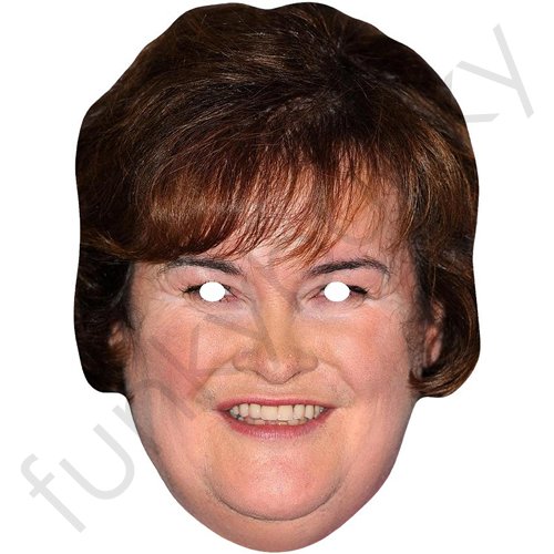 Susan Boyle Mask - Personalised and Celebrity Face Masks - Next Day ...