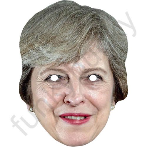 Theresa May Version 2 Politician Mask - Personalised and Celebrity Face ...