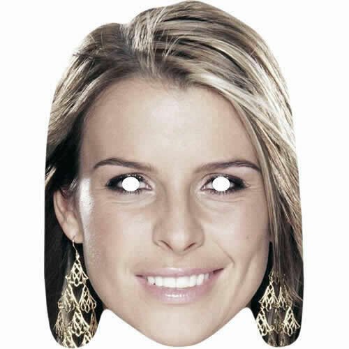 Coleen Rooney Mask V2 - Celebrity and Personalised Card Fancy Dress ...