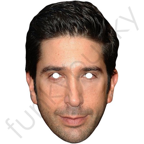 Friends David Schwimmer Mask - Personalised and Celebrity Face Masks ...