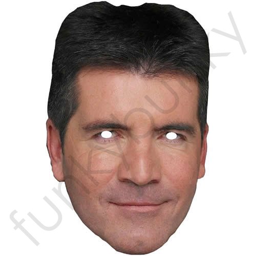 Simon Cowell Mask - Personalised and Celebrity Face Masks - Next Day ...